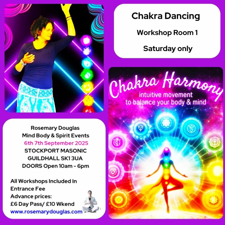 Chakra Dancing - Rosemary Douglas Mind Body Spirit Events